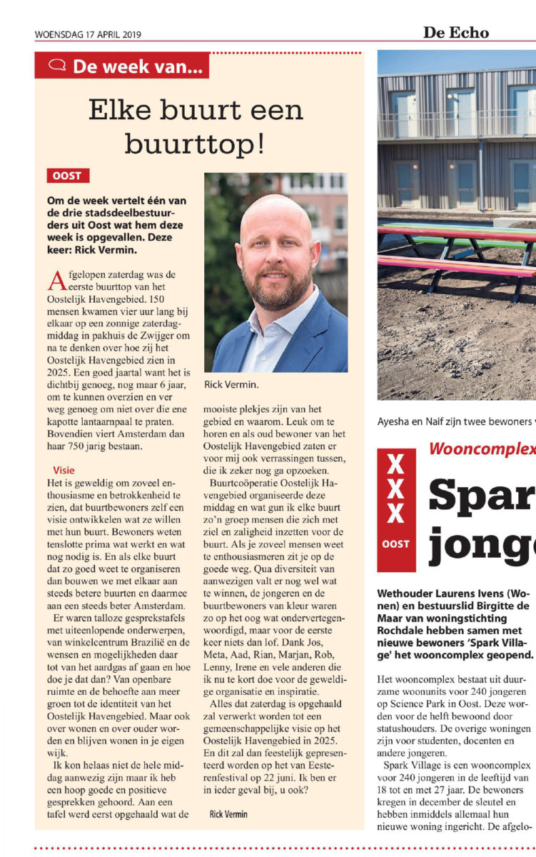 BuurtTop 2025 - buurtcoöperatie de Eester